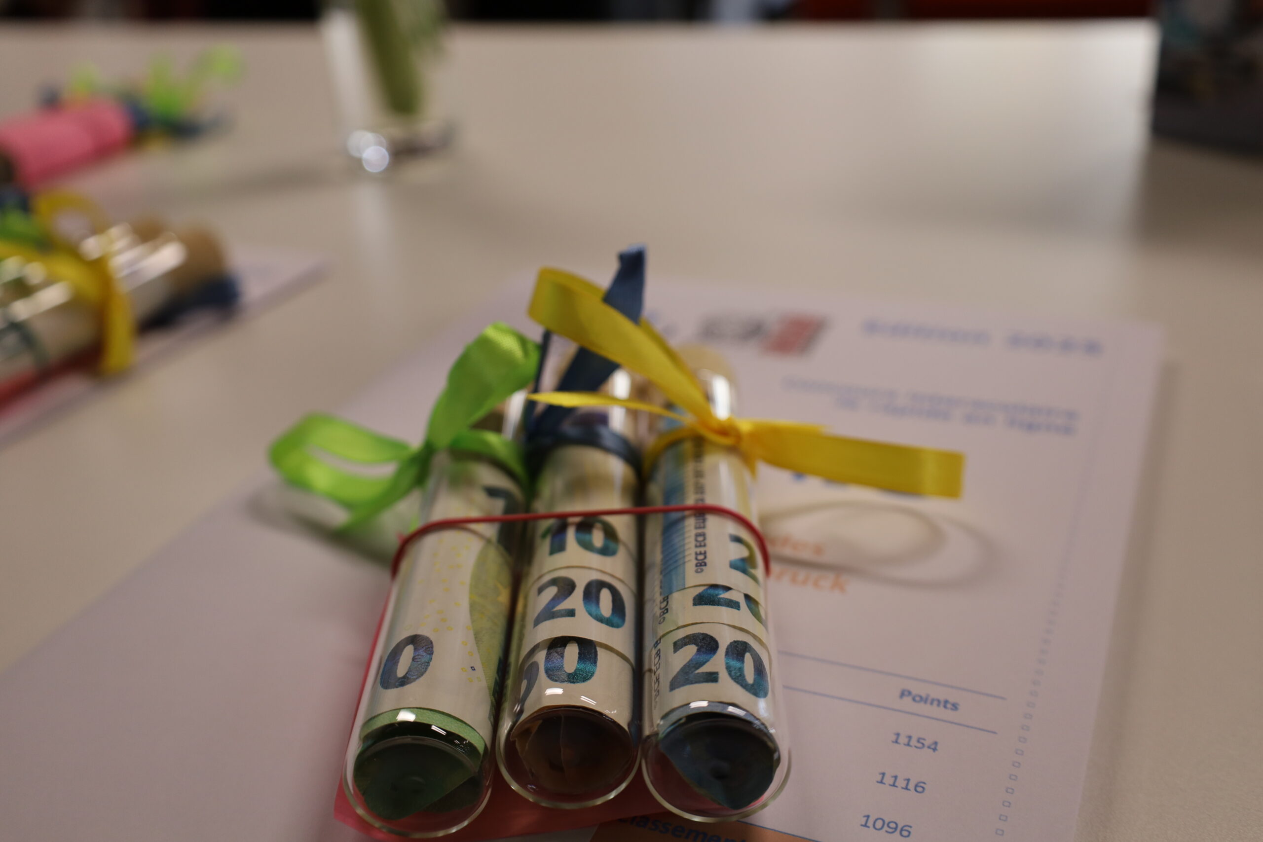 Remise des diplômes Speedtyping 2025 – Lycée Technique d'Ettelbruck